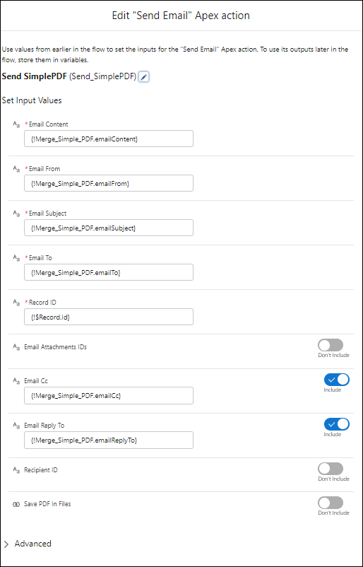 SimplePDF Automation