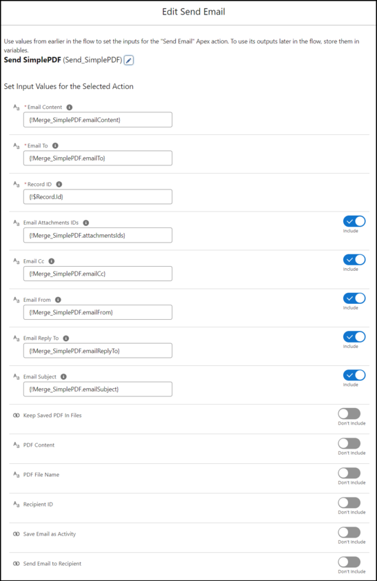 SimplePDF Automation