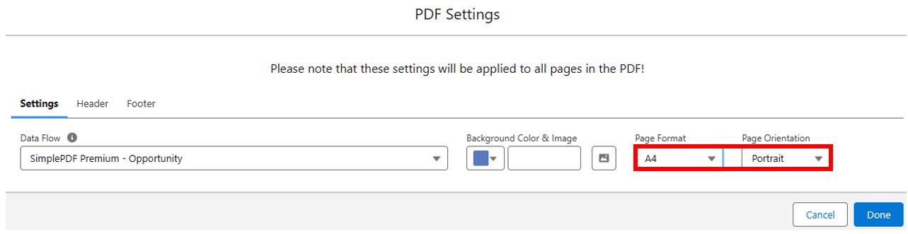 How to Manage PDF Settings